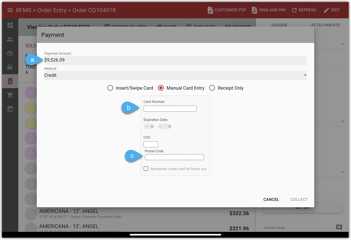 Taking Payment when Card is NOT Present – Apps