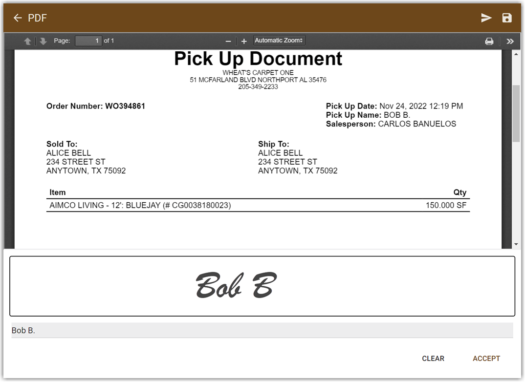 How to Use Warehouse Pick Up – Apps